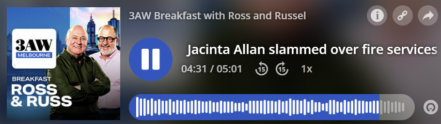 Jacinta Allan slammed over fire services levy as firefighters fight to ...